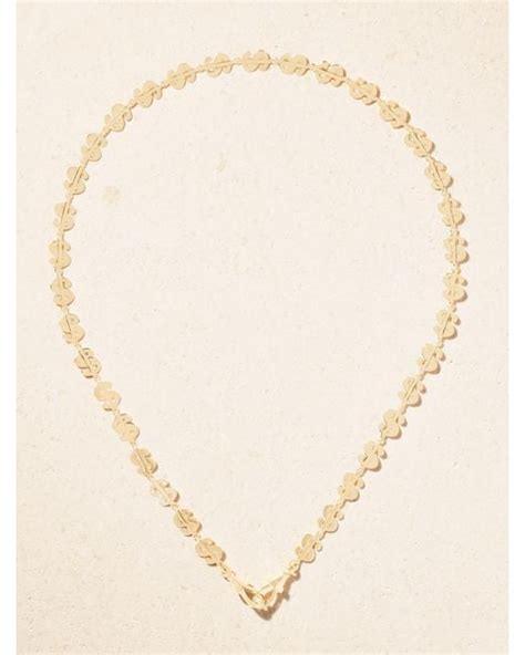 Marie Lichtenberg Buck Small 18 Karat Diamond Necklace In Natural Lyst
