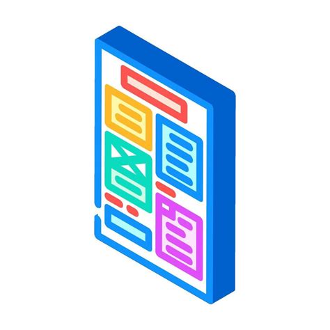 Document Layout Technical Writer Isometric Icon Vector Illustration 41499871 Vector Art At Vecteezy