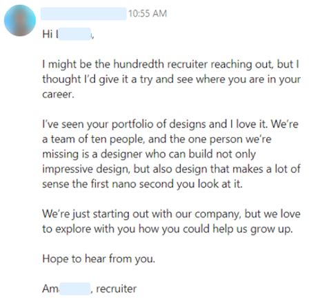 Best LinkedIn Recruiter Message Templates
