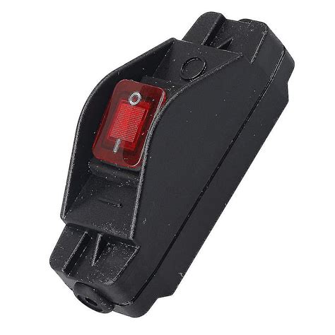 16a on off inline cord switch button inline cord switch for electrical