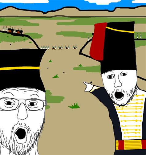 Wojak Soyjaks Charge Of The Light Brigade Two Soyjaks Pointing Know Your Meme