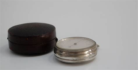 Very Early Cased Pocket Barometer By Smith Beck And Beck Of London