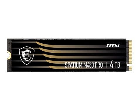 SPATIUM M480 PRO PCIe 4.0 NVMe M.2