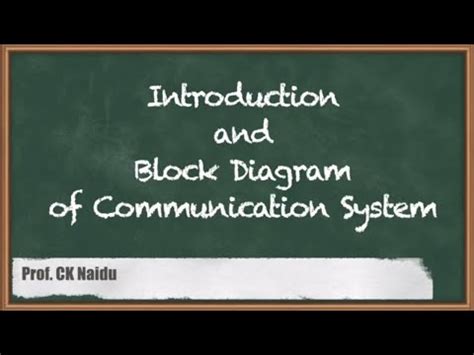 Introduction And Block Diagram Of Communication System GATE Communications Video Lecture