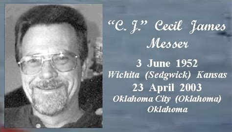 Cecil James “cj Jay” Messer Jr 1952 2003 Find A Grave Memorial