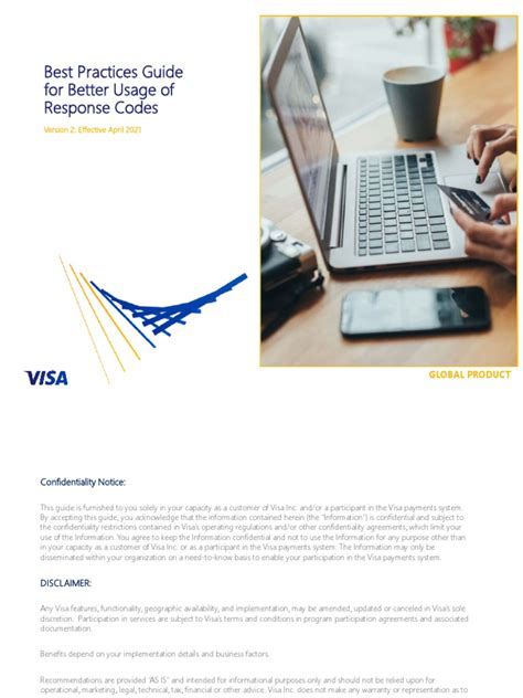 Best Practices For Better Usage Of Response Codes Version 2 0 Effective April 2021 Eng