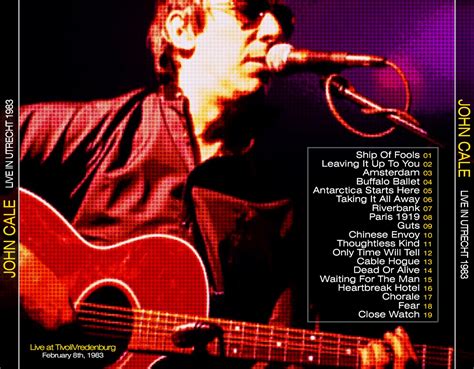 John Cale Live In Utrecht 1983 Cd