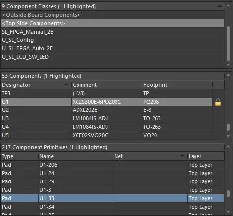 Component Placement Altium Designer Technical Documentation