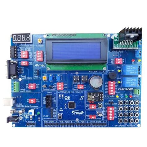 Atmel Avr Development Atmega32 Kit Eta32