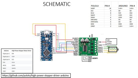 Pololu V Stepper Motor Driver W Arduino Nano Every Robotics Arduino Forum