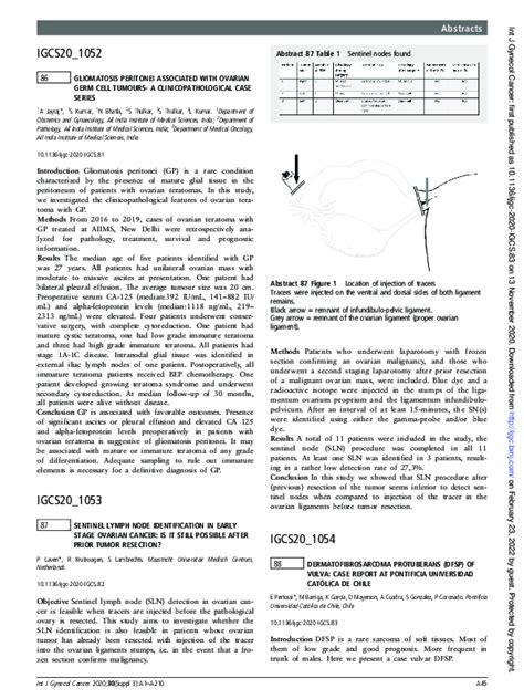 Pdf 88 Dermatofibrosarcoma Protuberans Dfsp Of Vulva Case Report At Pontificia Universidad