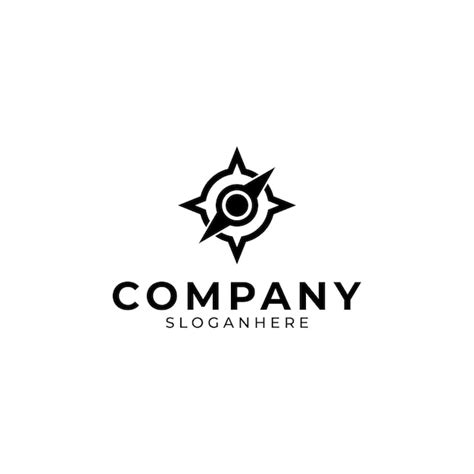 Premium Vector Compass Logo