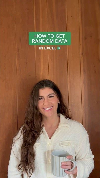 Get Random 🤔 Data In Excel Fast Shorts Youtube