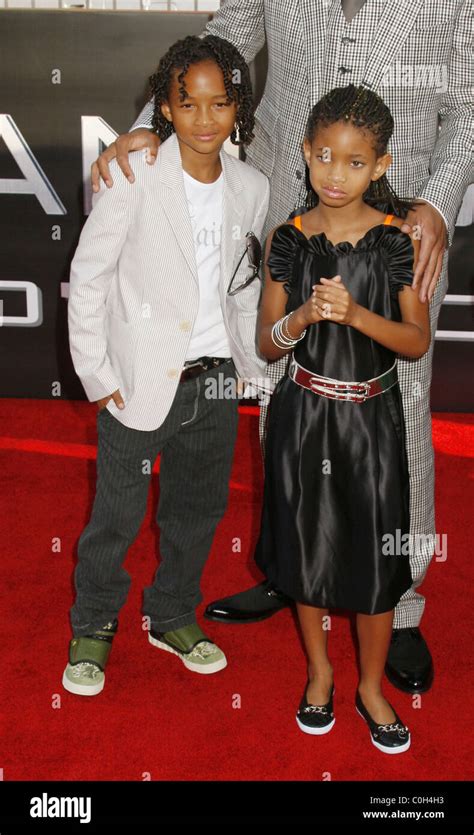 Jaden Smith And Willow Smith Hancock Los Angeles Premiere Arrivals