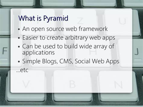 C4ainaction Introduction To The Pyramid Web Framework Pdf Web