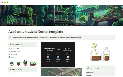 Academic Student Notion Template Template Notion Marketplace Academic Student Notion Template Template Notion Marketplace