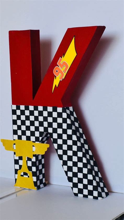 Lightening Mcqueen Birthday Letter Cars Birthday Letters Lightening