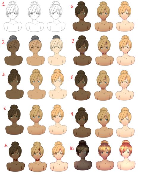 Tutorial Skin Shading By MiruukiiART On DeviantArt