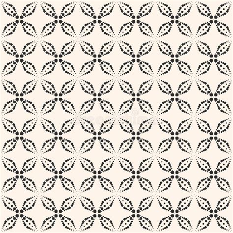 Geometric Texture With Dotted Shapes Sparkles Delicate Grid Lattice Stock Vector