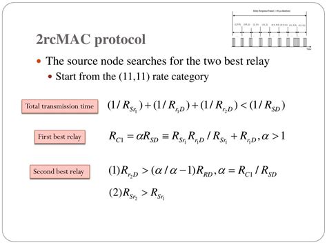 Ppt Two Relay Based Cooperative Mac Protocol For Wireless Ad Hoc Networks Powerpoint
