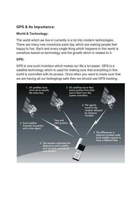 Gps And Its Importance