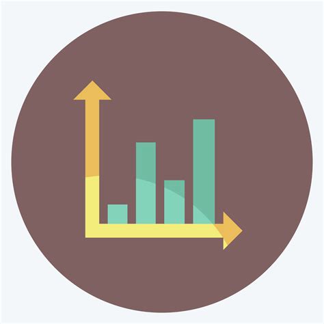 Icon Statistical Analysis Suitable For Data Analytics Symbol Flat Style Simple Design