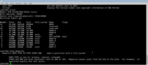 partitioning how do i mount my main internal ext4 drive on a fresh
