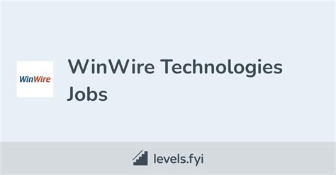 Winwire Technologies Jobs Levelsfyi