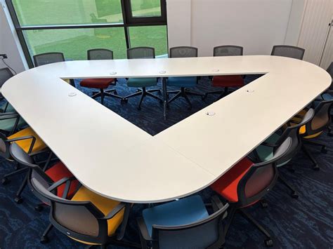 Bespoke University Meeting Table Fusion Classroom Design