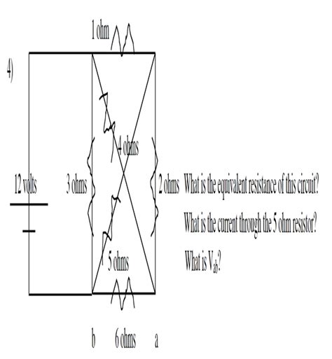 Solved My Biggest Struggle Is The Two Intersecting Diagonal Resistors 1 Answer