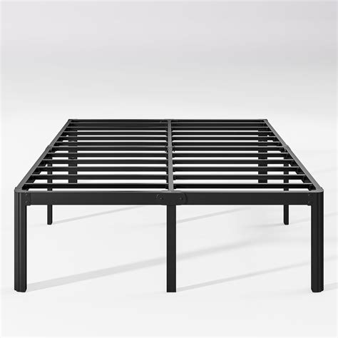 Hunlostten 16 Full Size Bed Frame No Box Spring Needed Heavy Duty