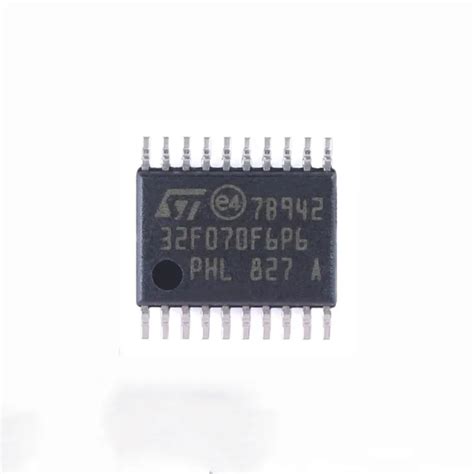 5 100pcs Stm32f070f6p6 Stm32f070 Tssop20 Arm Mcu Value Line Stm32