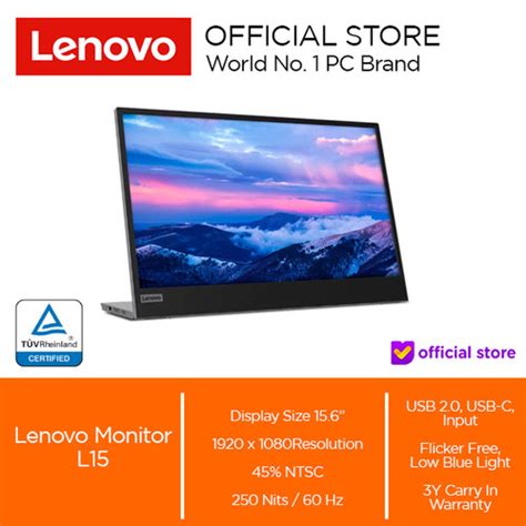 Promo Lenovo Monitor L IPS Hz Cicil X Jakarta Pusat Lenovo Official Tokopedia