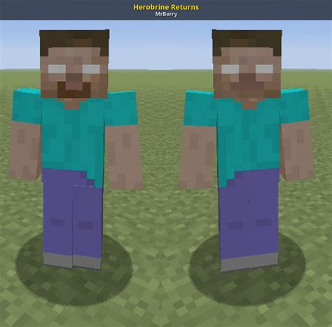 Herobrine Returns Mod For Minecraft Xbox 360 Edition Mc X360 Mods