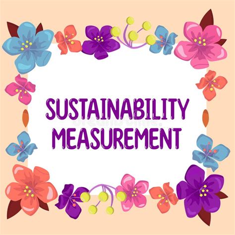 Writing Displaying Text Sustainability Measurement Internet Concept