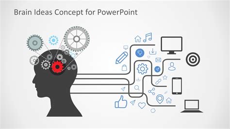Brain Ideas Concept Powerpoint Shapes Slidemodel