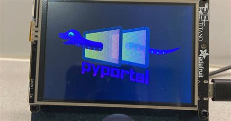 adafruit pyportal titano display by strandedorg download free stl