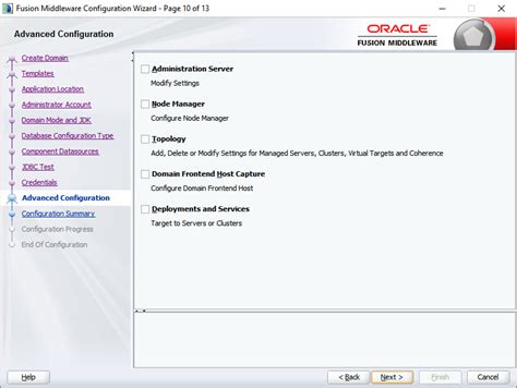 Odi Configuration No Options System Component Oracle Forums
