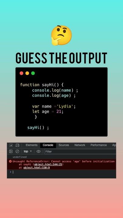 👩‍💻javascript Question👩‍💻 Code Coding Js Java Javascript Css Html Viral Design Shorts