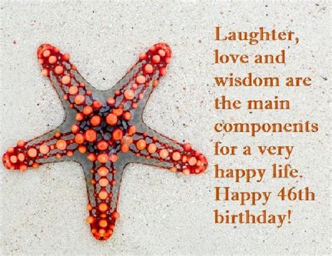 Happy 46th Birthday Wishes Wishesgreeting