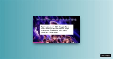 41 Reviews Box Switcher Codesandbox