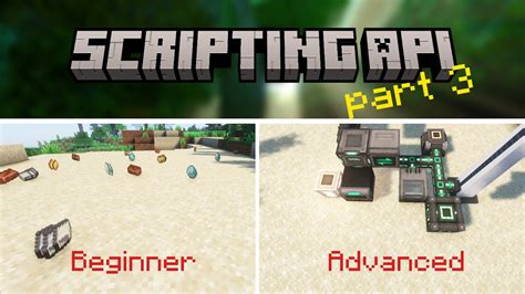 Scripting Api Tutorial Beginner To Advanced E03 Youtube