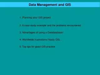 PPT GIS DATA AND SOURCES PowerPoint Presentation Free Download ID 9522893