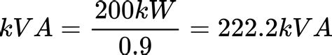 Generator Selection Calculator: Generator Sizing Guide - Electrician U