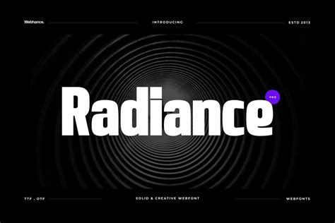 Radiance Font Radiance Font