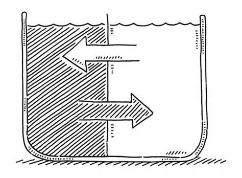 Physics Mixing Fluids Experiment Drawing Art Print By Frank Ramspott