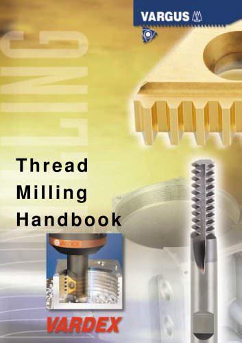 Vardex Thread Milling And Thread Turning Main Catalog English Metric Ee
