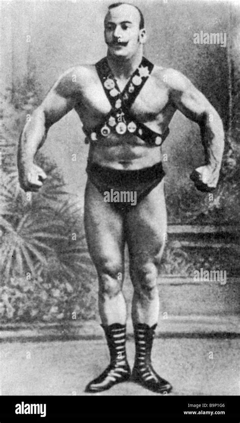 Russian Athlete And Wrestler Pyotr Krylov Who Performs Under The Name