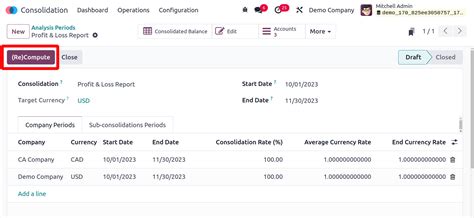 Consolidation In Odoo 17 Odoo V17 Enterprise Edition Book