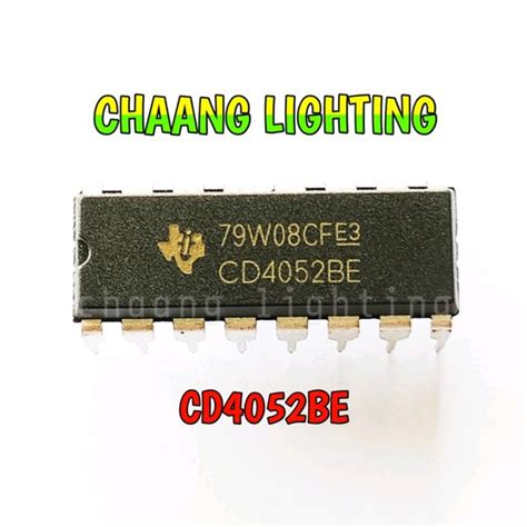 Jual Cd4052be 4052 Cd4052 Ic Cd4052be Ic 4052 Ic Cd4052 Di Lapak Chaang